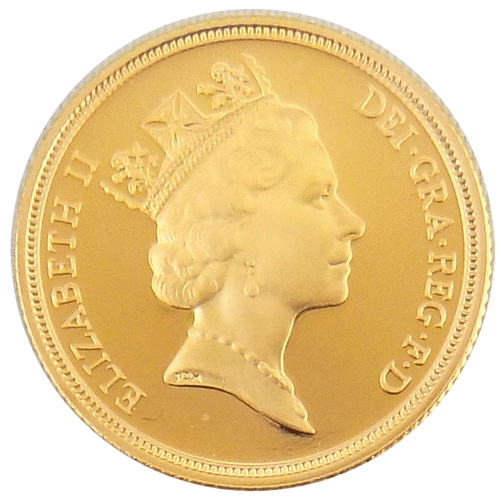 Pre-Owned 1996 UK Full Sovereign Proof Design Gold Coin | Out Of Stock ...
