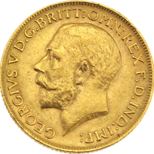 Pre-Owned 1911 London Mint George V Full Sovereign Gold Coin | Out Of ...