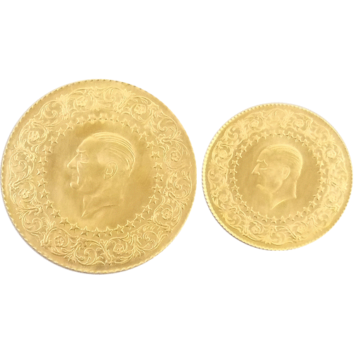 Pre-Owned 1962 Turkish Kurush Gold 2 Coin Set | Out Of Stock ...