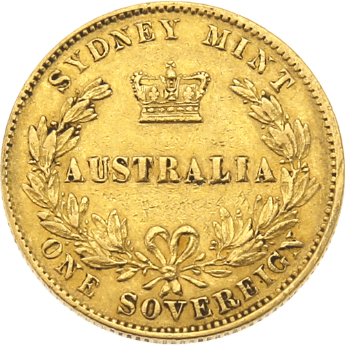Pre-Owned 1870 "Australia" Sovereign Gold Coin | Out Of Stock ...