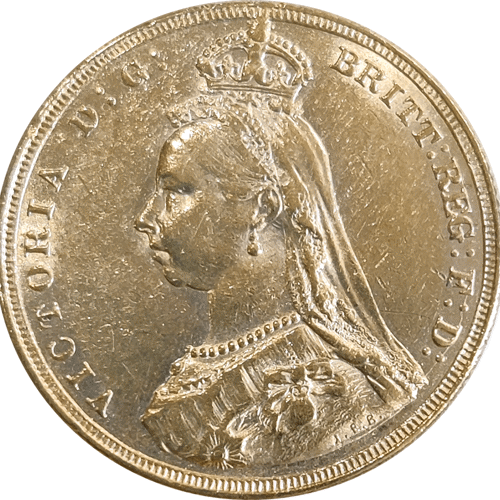 Pre-Owned 1888 London Mint Victoria Jubilee Head Full Sovereign Gold ...