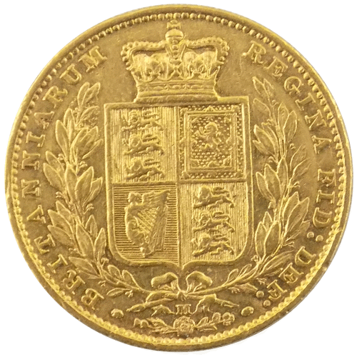 Pre-Owned 1884 UK Victorian "Shield" Full Gold Sovereign | Out Of Stock ...