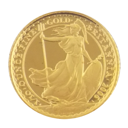 Pre-Owned 2006 UK Britannia Proof Quality 1/10oz Gold Coin | Out Of ...