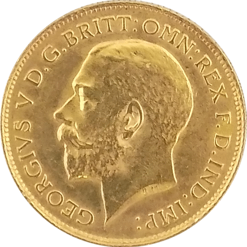 Pre-Owned 1926 South African George V Half Sovereign Gold Coin | Out Of ...