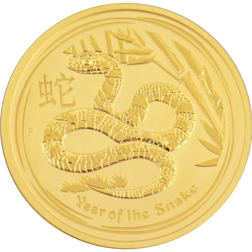 Pre-Owned 2013 Australian 2oz Lunar Snake Gold Coin | Out Of Stock ...