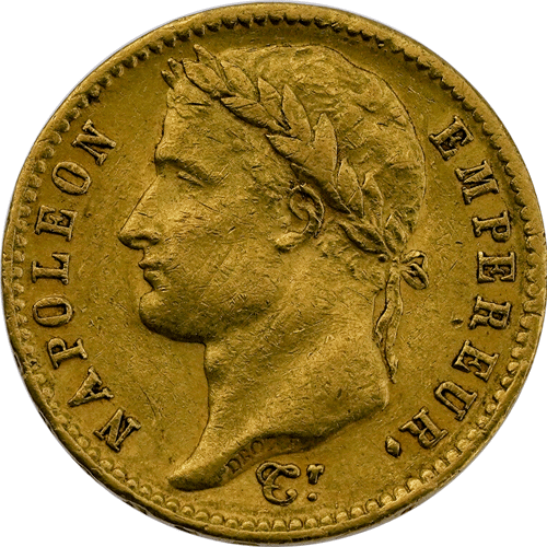 Pre-Owned 1812 French Napoleon Wreath 20 Franc Gold Coin | Out Of Stock ...