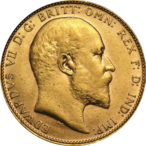 Sell UK Full Sovereign Gold Coin Edward VII 1902-1910 | Atkinsons Bullion